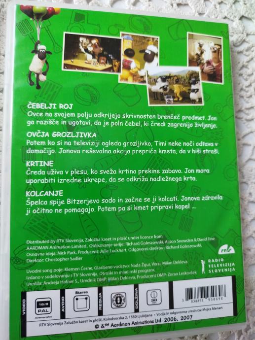 DVD Čebelica Maja 1 in 2 in Bacek Jon 5, 6