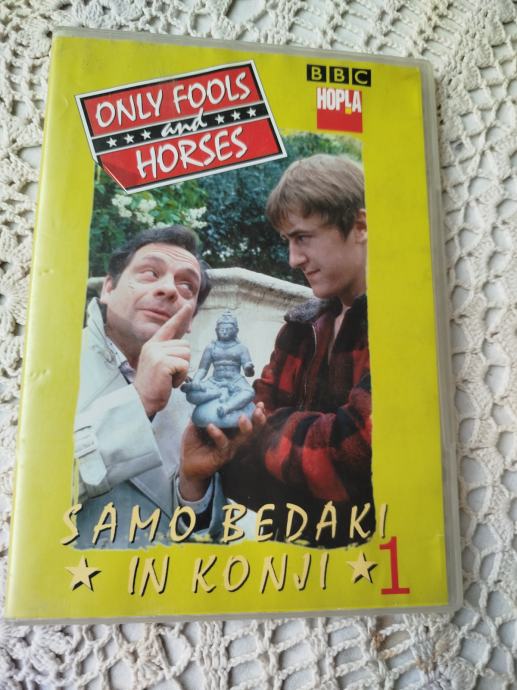 DVD Samo bedaki *in konji* Serija 1,2,3,4