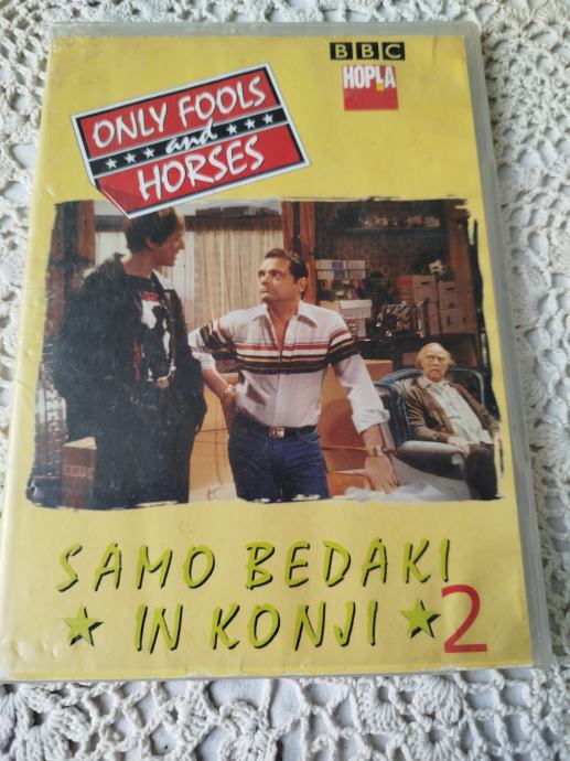 DVD Samo bedaki *in konji* Serija 1,2,3,4