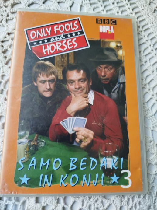DVD Samo bedaki *in konji* Serija 1,2,3,4