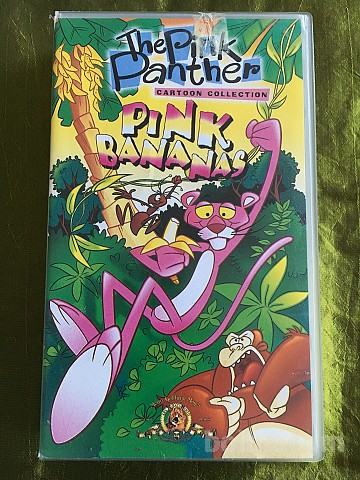 Serija risank PINK PANTER risanka PINK BANANAS na videokaseti - prodam