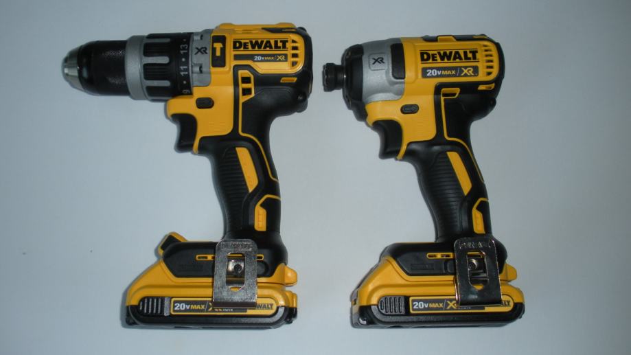 Dewalt set orodja DCD796 P2 in DCF887 P2 + 2 x 2.0 Ah baterija