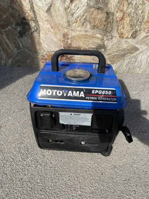 Generator, agregat Motoyama SPG 650