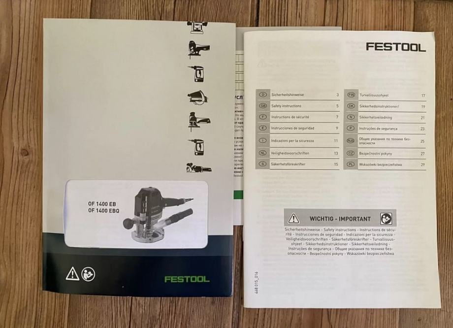 Rezkar Festool OF1400 EBQ-Plus + Box-OF-S 8