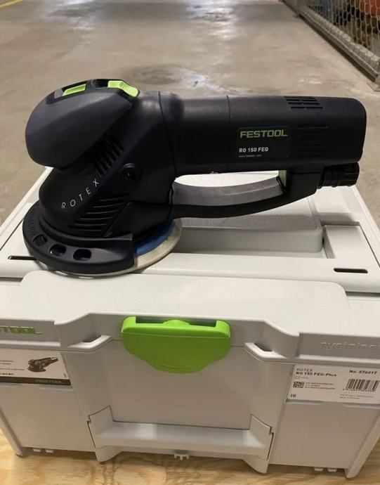 Zobniški naključni orbitalni brusilnik Festool Rotex RO 150 FEQ-Plus