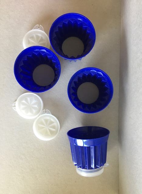 Tupperware lončki za kremne sladice, pudinge, strjenke
