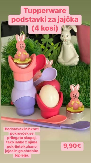 Tupperware podstavki za jajčka (4 kosi)