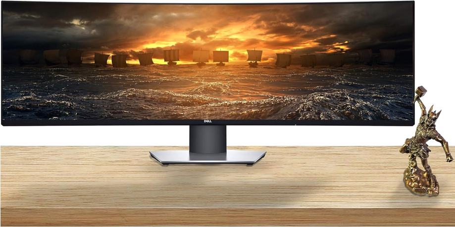 Dell UltraSharp U4919DW 49 32:9 QHD LED Curved Monitor - Black