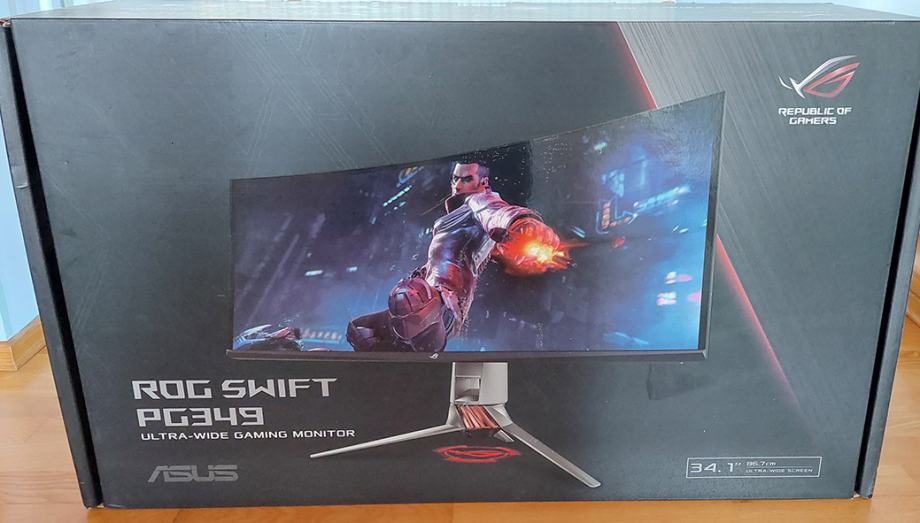 Gaming monitor ASUS ROG SWIFT PG349