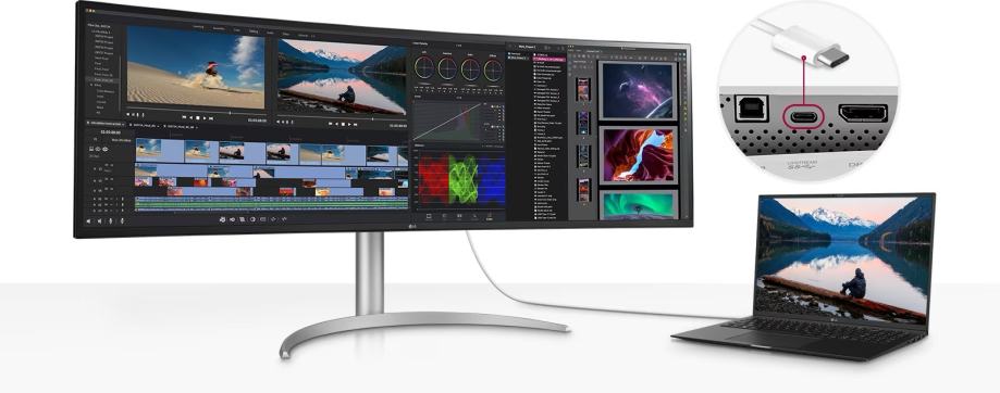 LG UltraWide 49 DQHD 32:9 IPS z HDR10 & USB Type-C | KOT NOV | monitor