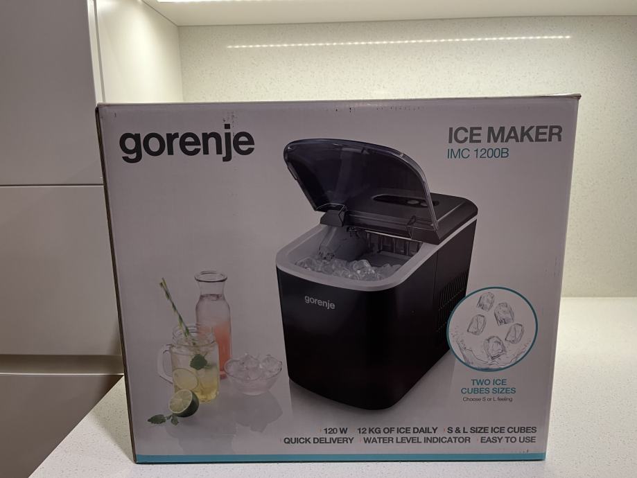 Ledomat GORENJE IMC1200B 12kg ledu/24h 50kock/h