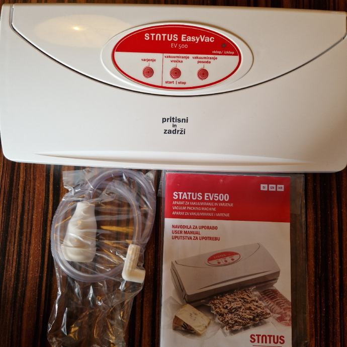 Status Vakuumski aparat Easyvac EV500