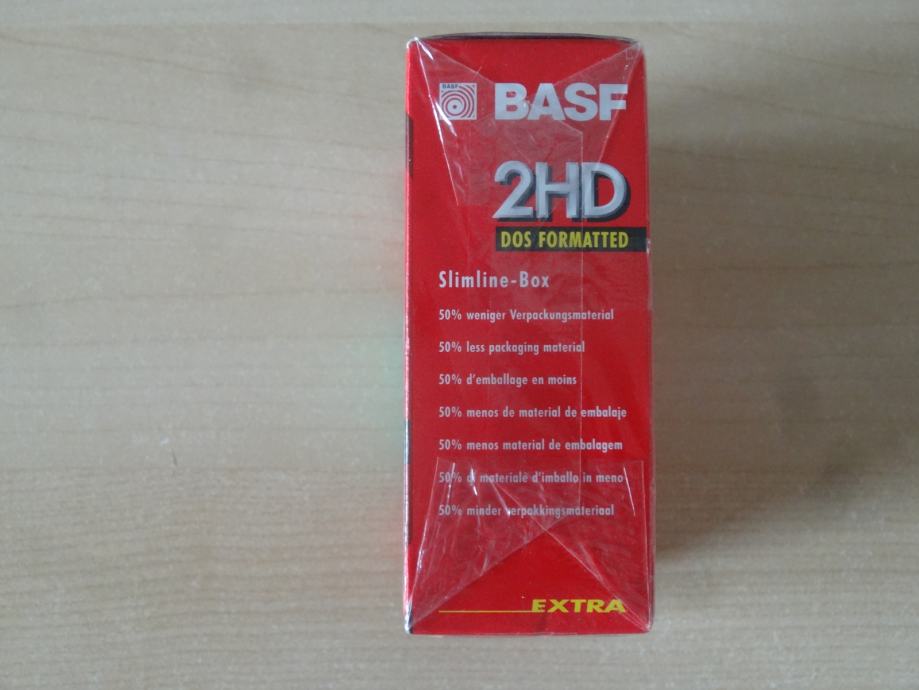 BASF 2HD 10+1 Diskete DOS Formatted Extra