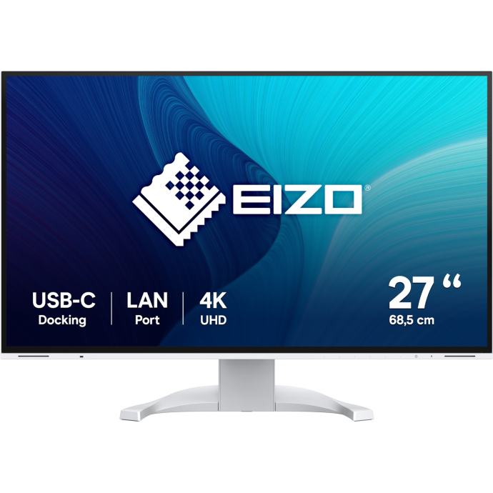 EIZO 68,5 cm (27) EV2740X-WT 16:9 2xHDMI+DP+USB-C IPS