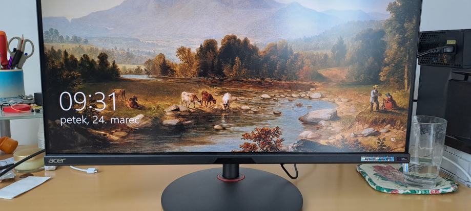 Gaming monitor Acer Nitro XV282K Gaming 28 UHD 4K 144Hz 1ms FreeSync