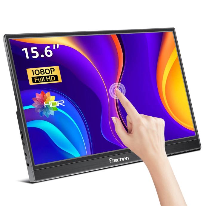 Prenosni monitor Prechen 15,6, Touchscreen 1920x1080 USB-C, HDMI