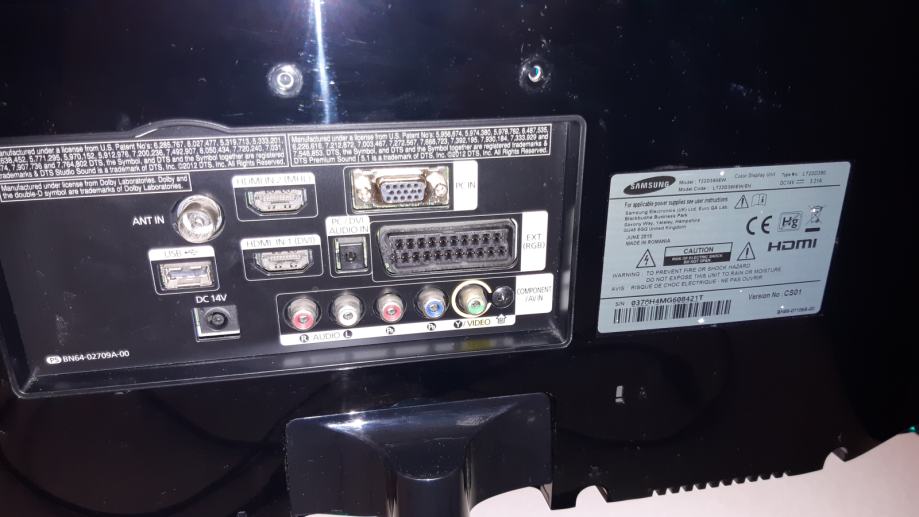 SAMSUNG T22D390EW MONITOR