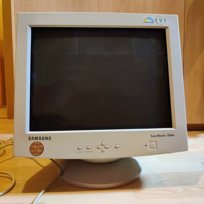 Vintage CRT Monitor Samsung SyncMaster 765 MB