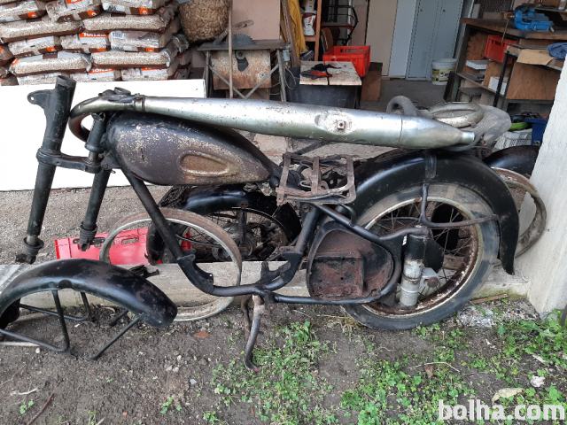 Druge znamke , Ostali motorji, 1953, 1 km, starodobnik, 1953 l.