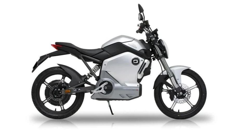 Električno motorno kolo Super Soco TS1200R, srebrne barve, 2023 l.