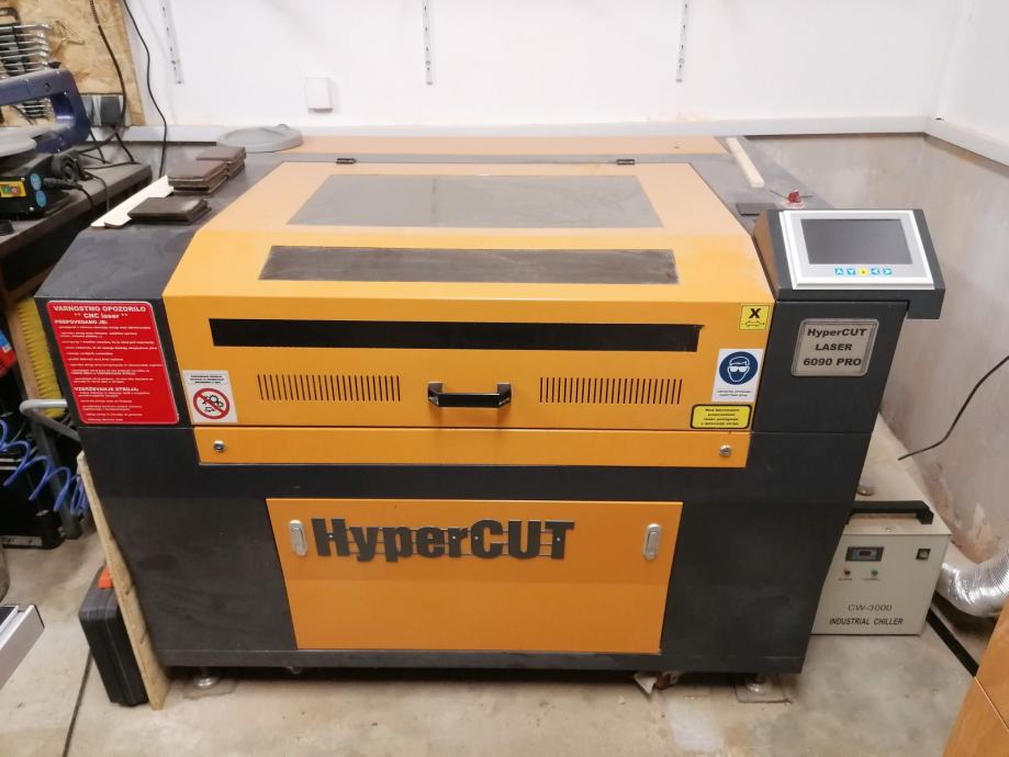 LASERSKI CNC STROJ HYPERCUT 6090 PRO
