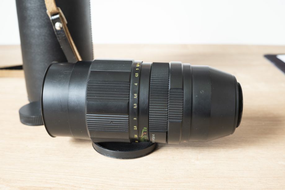 Jupiter 21M 200 mm F/4 M42 objektiv