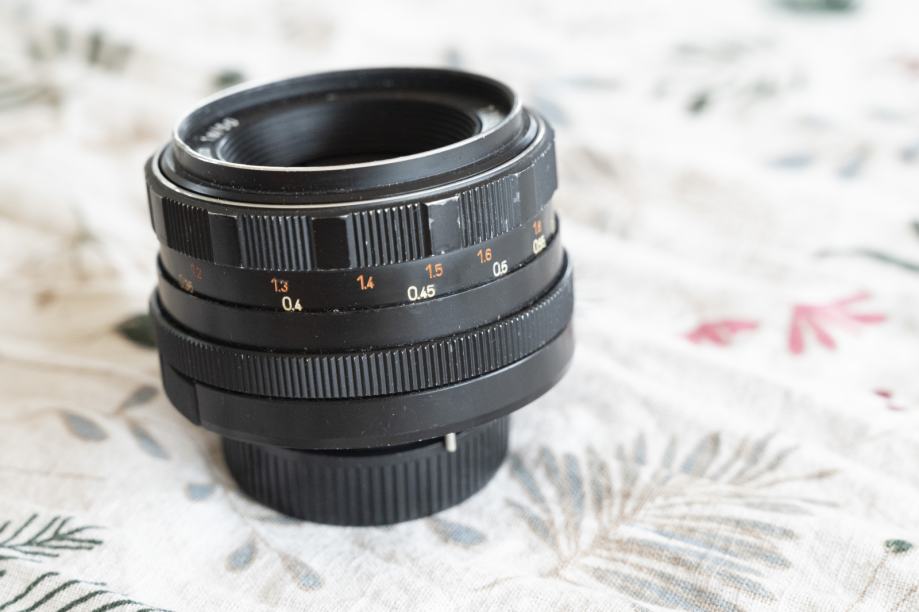 Pentacon 50 mm F/1.8 objektiv M42