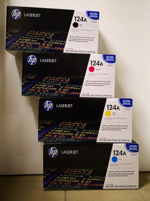 TONER HP 124A KOMPLET - ORIGINAL