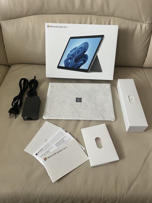 Microsoft Surface Go 3 LTE-4G. 10 Gen. Intel Core i3-8GB-128GB