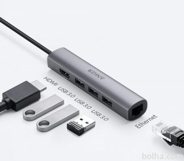 PRODAJAM Anker Premium USB-C Hub