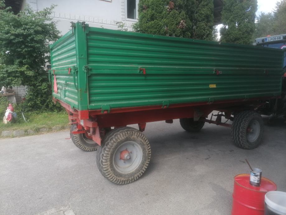 Kiper prikolica MLAZ 8T nosilnosti