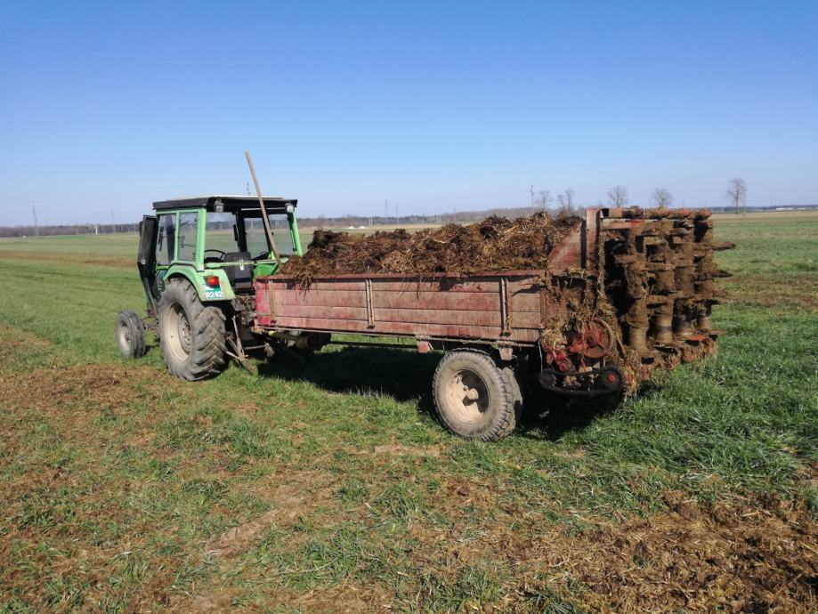 Trosilec gnoja SIP po delih
