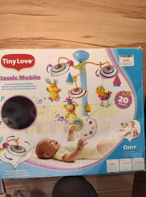 Glasbeni vrtiljak TINY LOVE