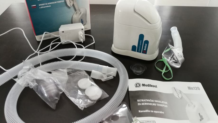 Ultrazvočni inhalator Medikoel Me120, aerosolna terapija