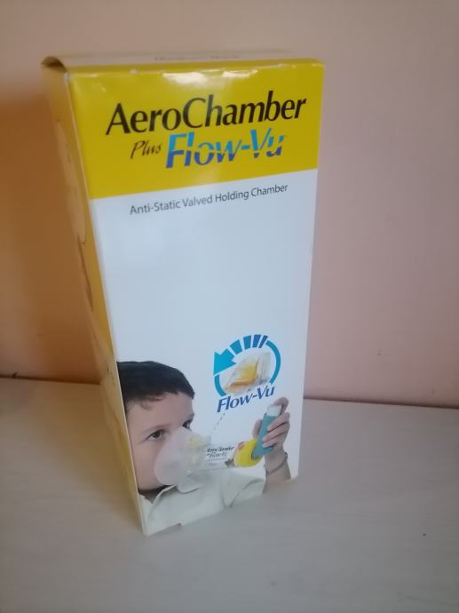 Nastavek z masko za inhalatorjev (ventolin, flixotide...)