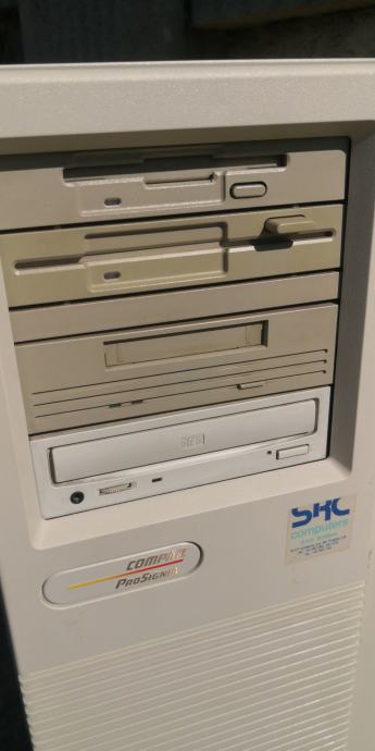 486 PC Compaq PROSIGNIA 3080 retro osebni računalnik,vintage computer,