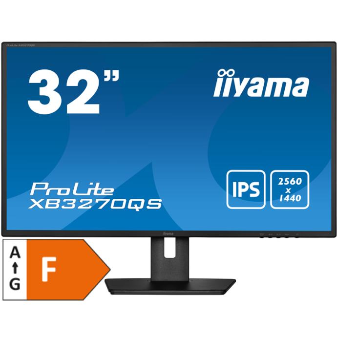 IIYAMA ProLite | 80cm (31,5) | 2560x1440 | 60Hz | IPS | Zvočniki | XB