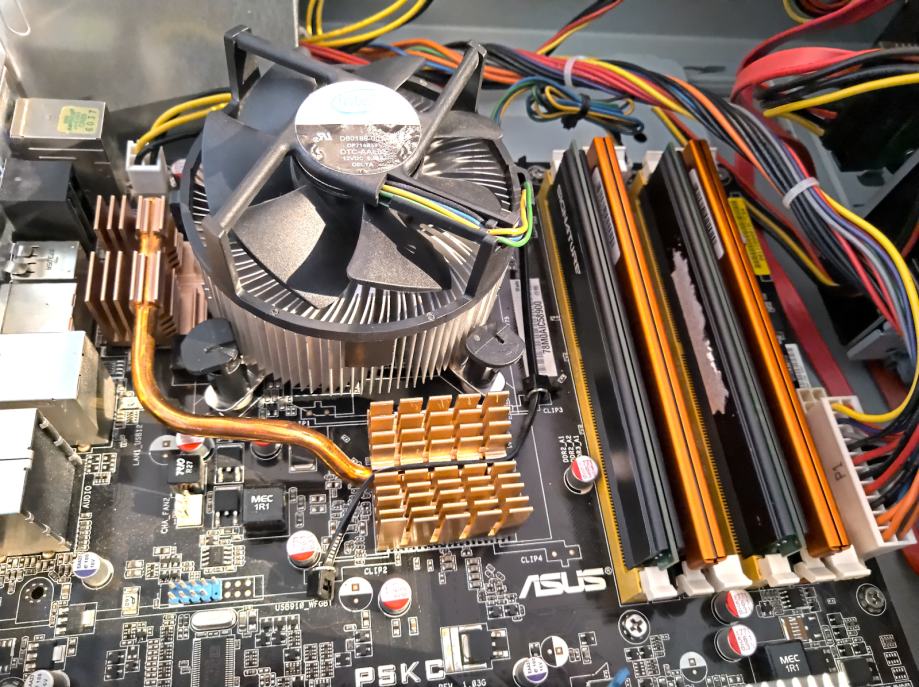 INTEL QUAD Q6600/NVIDIA GT 1030/RAM6GB/120 GB SSD/320 GB HDD/WIN10