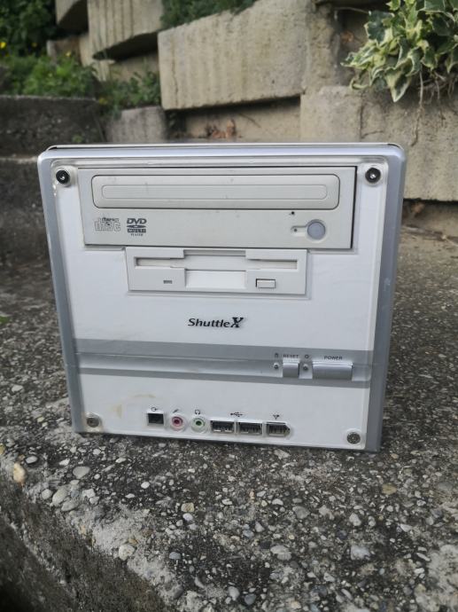 Retro PC SHUTTLE X računalnik,star računalnik,