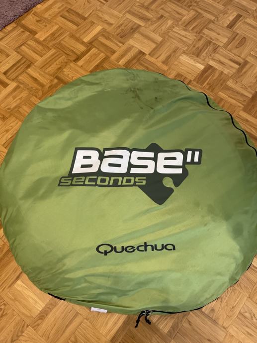 Quechua Base 2 Seconds šotor (zelen)