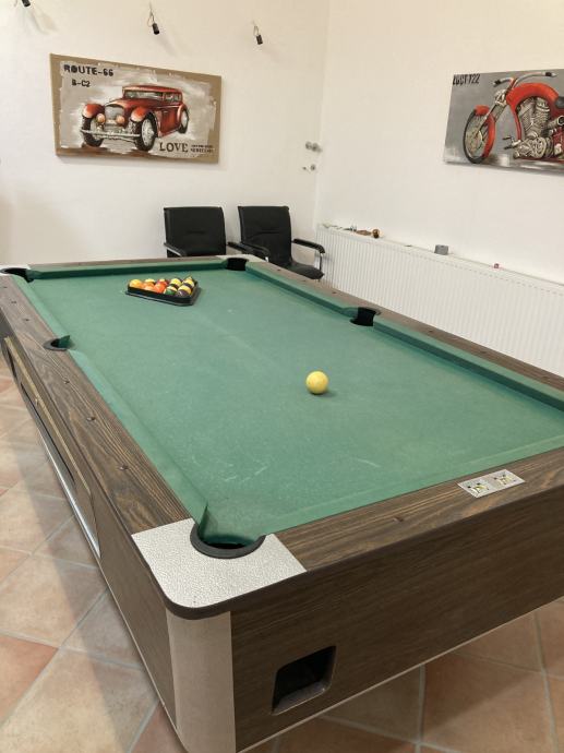 biljard 7 ft komplet vse