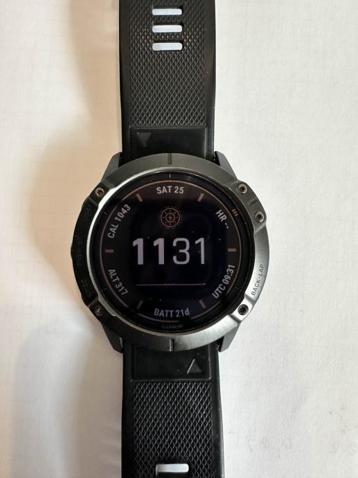 Garmin Fenix 6X Pro Solar Titanium Carbon Gray