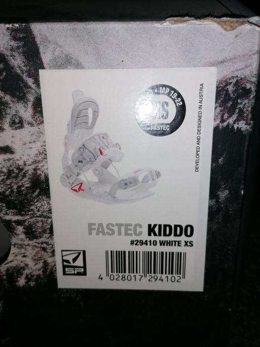 snowboard vezi SP Fastec Kiddo XS - nove