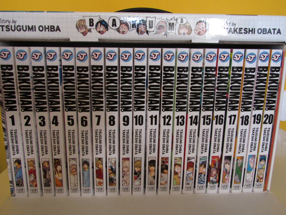 Manga Bakuman Complete Box Set: Volumes 1-20