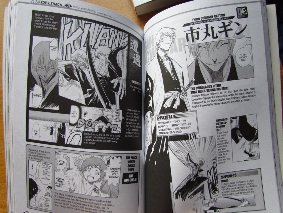 Manga Bleach Souls. Official Character Book