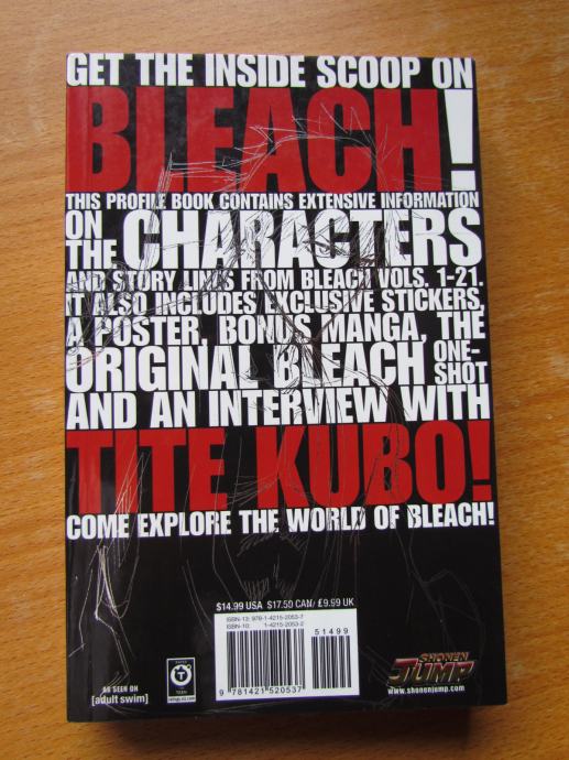 Manga Bleach Souls. Official Character Book