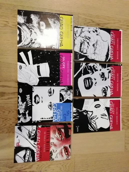 Sin City - Grad greha - Mesto greha, Frank Miller
