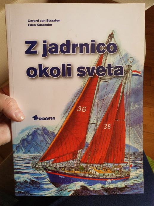 strip knjiga z jadrnico okoli sveta