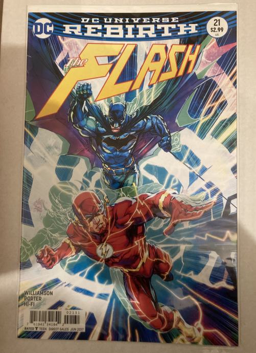 THE FLASH REBIRTH #21 part1 STRIPI/COMICS
