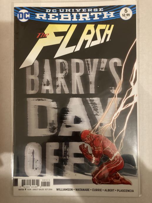 THE FLASH REBIRTH #5 2016 STRIPI/COMICS
